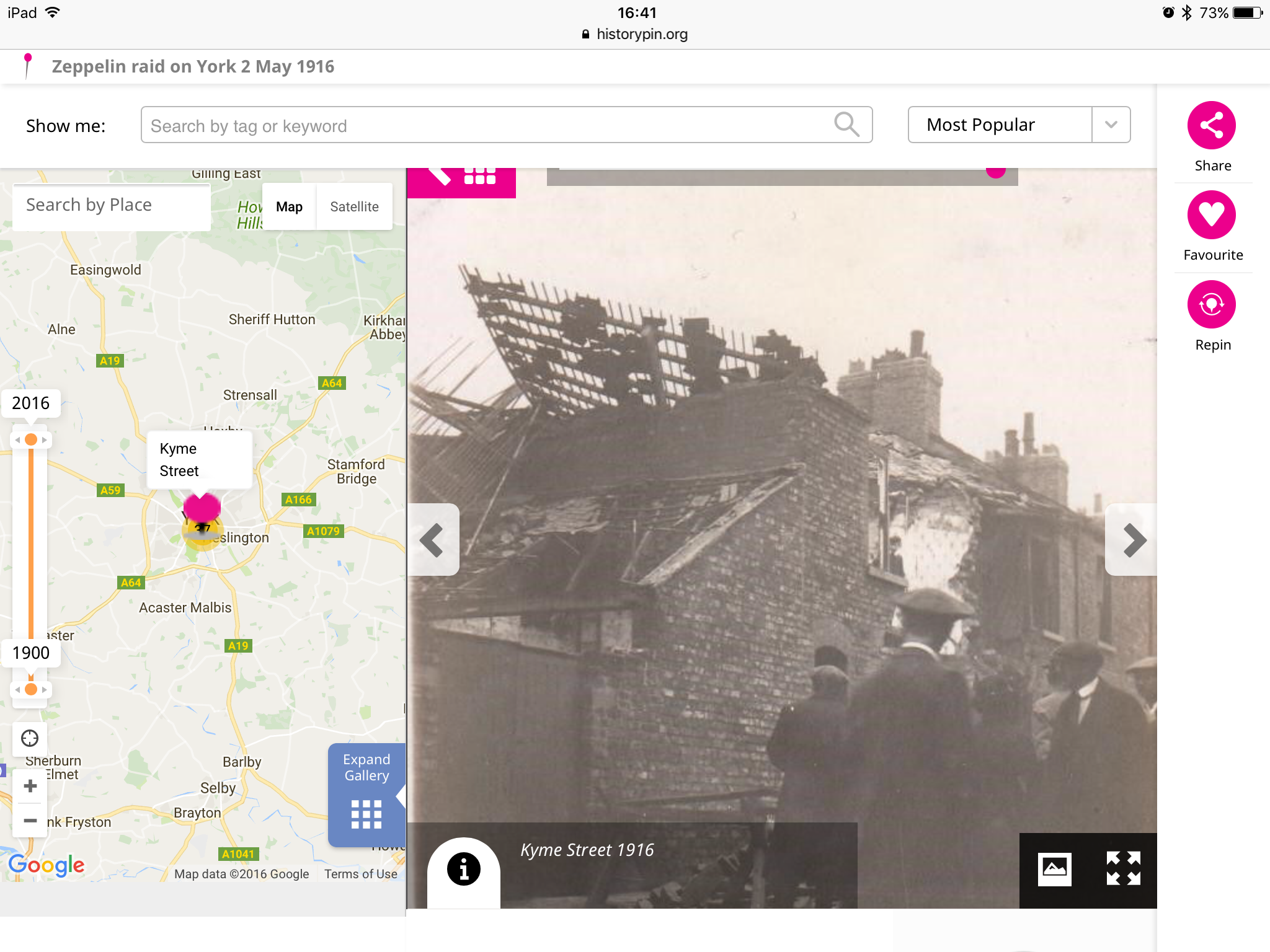 Resources for York zeppelin raid May 1916 – yorkclio